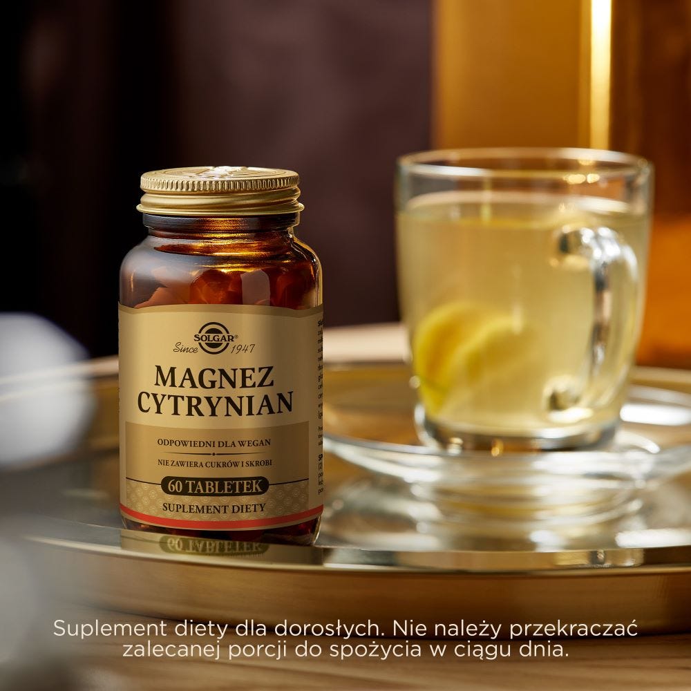 Solgar Magnez Cytrynian - Suplement Diety | Solgar Polska | Solgar - PL