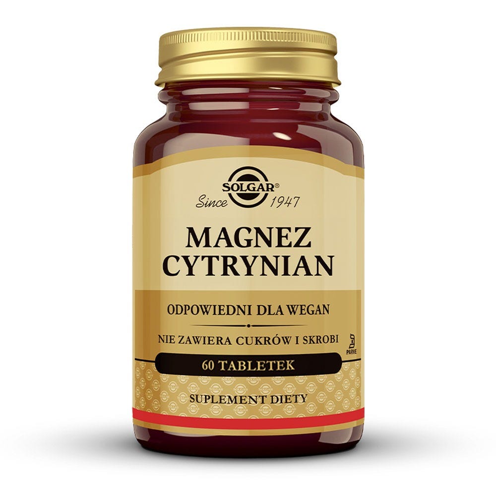 Solgar Magnez Cytrynian - Suplement Diety | Solgar Polska | Solgar - PL